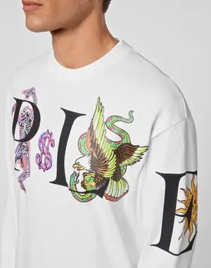 Philipp Plein Sweatshirt Ls Tattoo