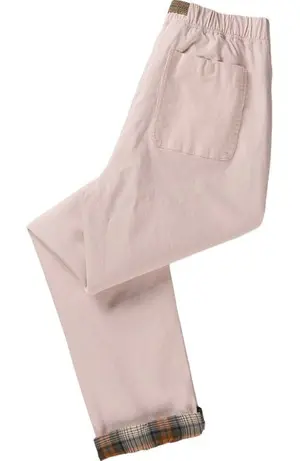 BACKCOUNTRY Venture Daily Flannel Lined Pant - Barely Pink