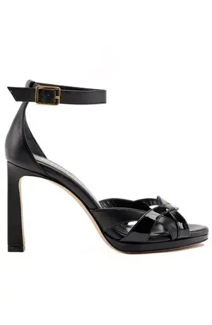 ELIZEE Rhea Sandal Leather Platform Heels