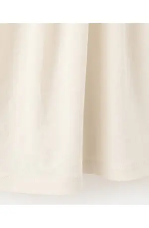 Mango Terry Cotton Smocked Top