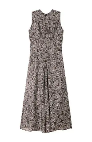 Sandro Daisy Print Maxi Dress