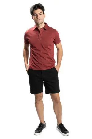 PETER MANNING NYC 7-inch Stretch Chino Shorts