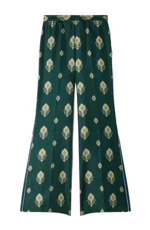 Sandro Paisley-print Floaty Trousers
