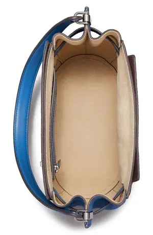 Tory Burch Lee Radziwill Nubuck Bucket Bag