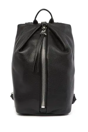 AIMEE Tamitha Leather Backpack - Black