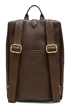 AIMEE Tamitha Leather Backpack - Fudge Suede