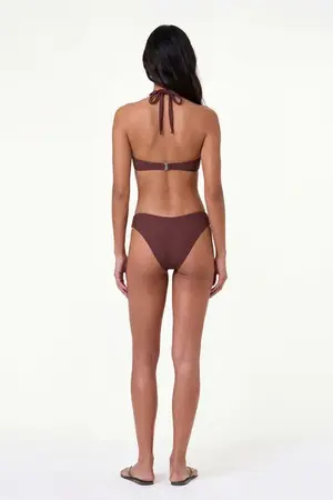 NICHOLAS Tahina Bikini Bottom - Espresso