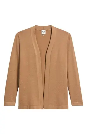 Anne Klein Chatham Open Front Cardigan - Vicuna