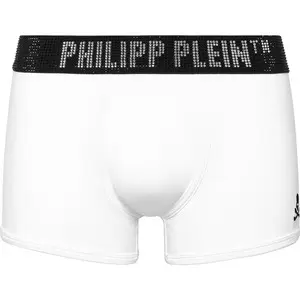 Philipp Plein Boxer Stones - White/crystal