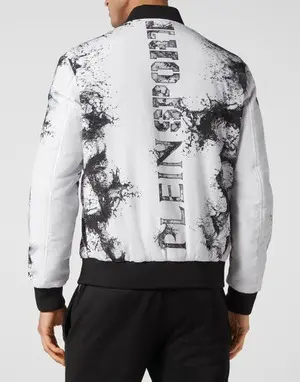 PLEIN SPORT Nylon Bomber Splash Extreme