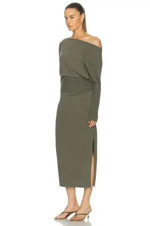 Simkhai One-shoulder Midi Dress