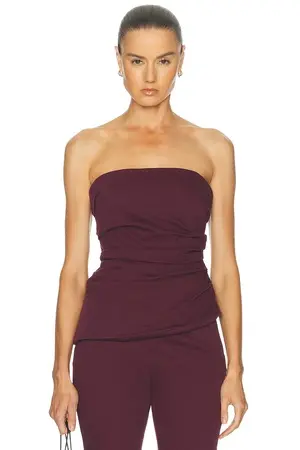 Simkhai Emerson Bustier Top - Fig