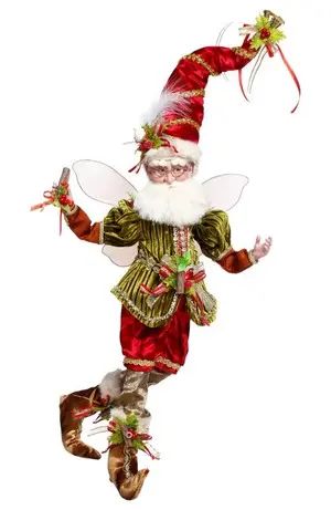 MARK ROBERTS Sugar And Spice Fairy - Olive Green