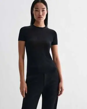 Veronica De Piante Bea Knit Top In Superfine Merino