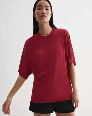 Veronica De Piante Carys Knit Top - Red