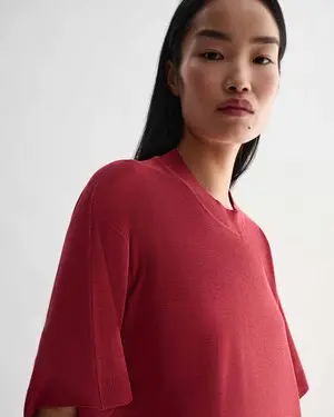 Veronica De Piante Carys Knit Top - Red