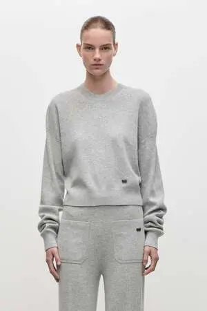 Victoria Beckham Luna Jumper - Light Grey
