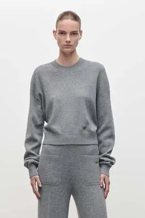 Victoria Beckham Luna Jumper - Mid Grey