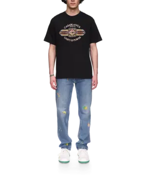 Casablanca Unity Is Power Short Sleeve T-shirt