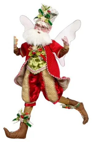 MARK ROBERTS Gingerbread Fairy - Red