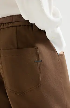 Brunello Cucinelli Baggy Pull-on Trousers