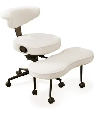 GAOMON Ergonomic Cross-legged Office Chair - Beige