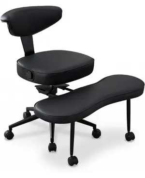 GAOMON Ergonomic Cross-legged Office Chair Black
