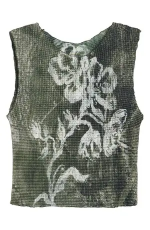 Desigual Floral Sleeveless Top