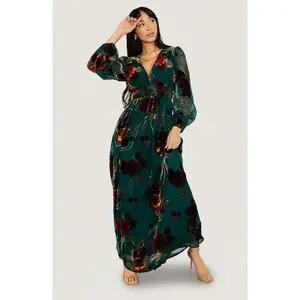 BALTIC BØRN Mikla Maxi Dress - Jade Multi