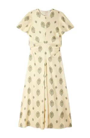 Sandro Paisley Print Maxi Dress