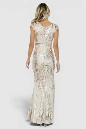BALTIC BØRN Alessia Sequin Gown
