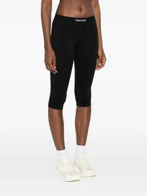 TOM FORD Logo-waistband Trousers