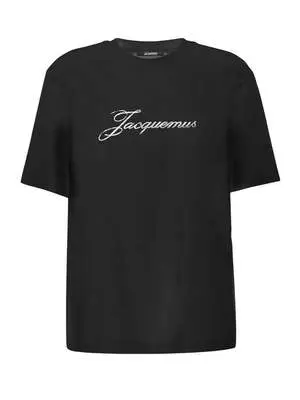 Jacquemus Logo T-shirt - Black