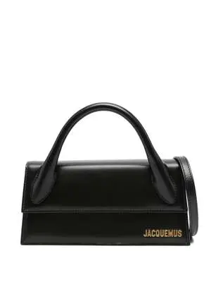 Jacquemus Le Chiquito Long Boucle Tote Bag - Black