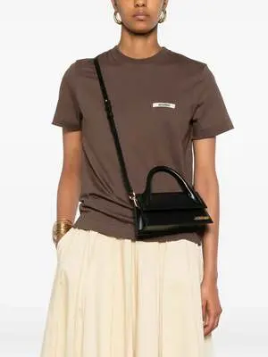 Jacquemus Le Chiquito Long Boucle Tote Bag - Black