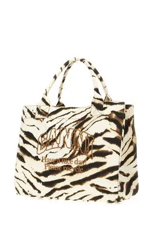 GANNI Printed Tote Bag - Multicolor