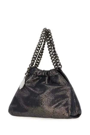 Stella McCartney Metallic Drawstring Bag With Chain Strap - Multicolor