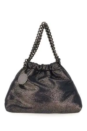 Stella McCartney Metallic Drawstring Bag With Chain Strap - Multicolor
