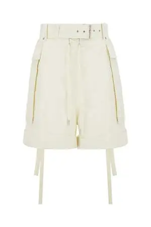 Alexander McQueen Belted Cargo Shorts - Multicolor