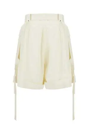 Alexander McQueen Belted Cargo Shorts - Multicolor