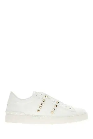 Valentino Garavani Studded Leather Sneakers - Multicolor
