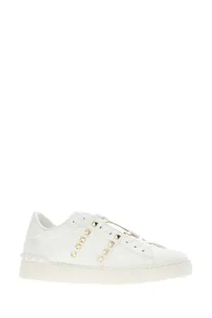 Valentino Garavani Studded Leather Sneakers - Multicolor