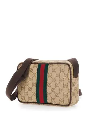 Gucci Orizontal Web Vintage Sand Vetrificato