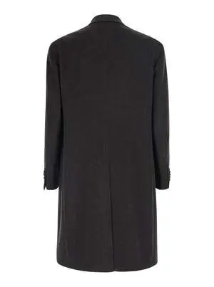 Tagliatore Coat With Notched Revers And Button Closure