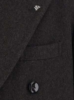 Tagliatore Coat With Notched Revers And Button Closure