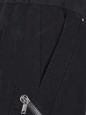 Rick Owens Heizer' Pants With Side Zip Cargo Pockets In Cotton For
