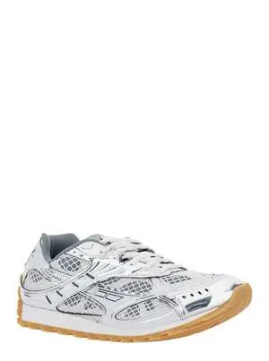 Bottega Veneta Orbit Sneakers - Silver