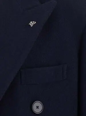 Tagliatore Double Breasted Wool Coat - Multicolor