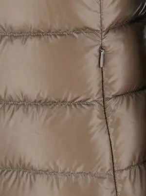 Herno Giada Hooded Short Puffer Jacket - Cream