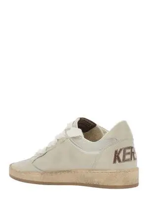 GOLDEN GOOSE Ballstar Sneakers With Nappa And Glitter Upper - Multicolor